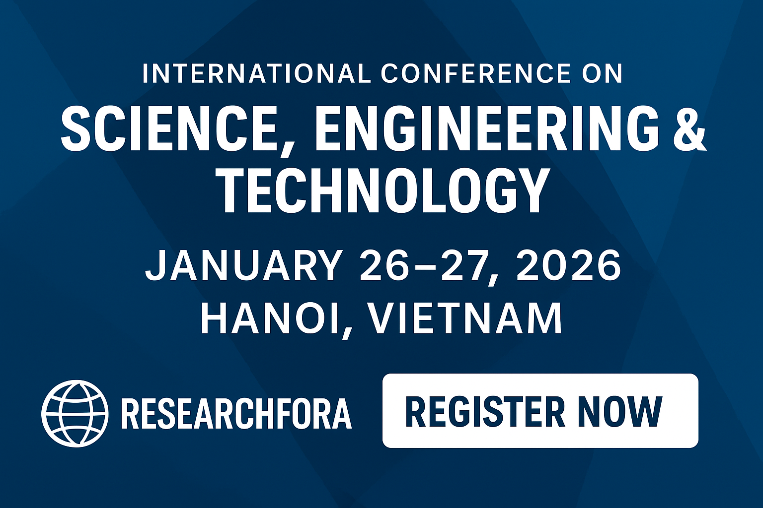International Conference on Science Engineering Technology 2026